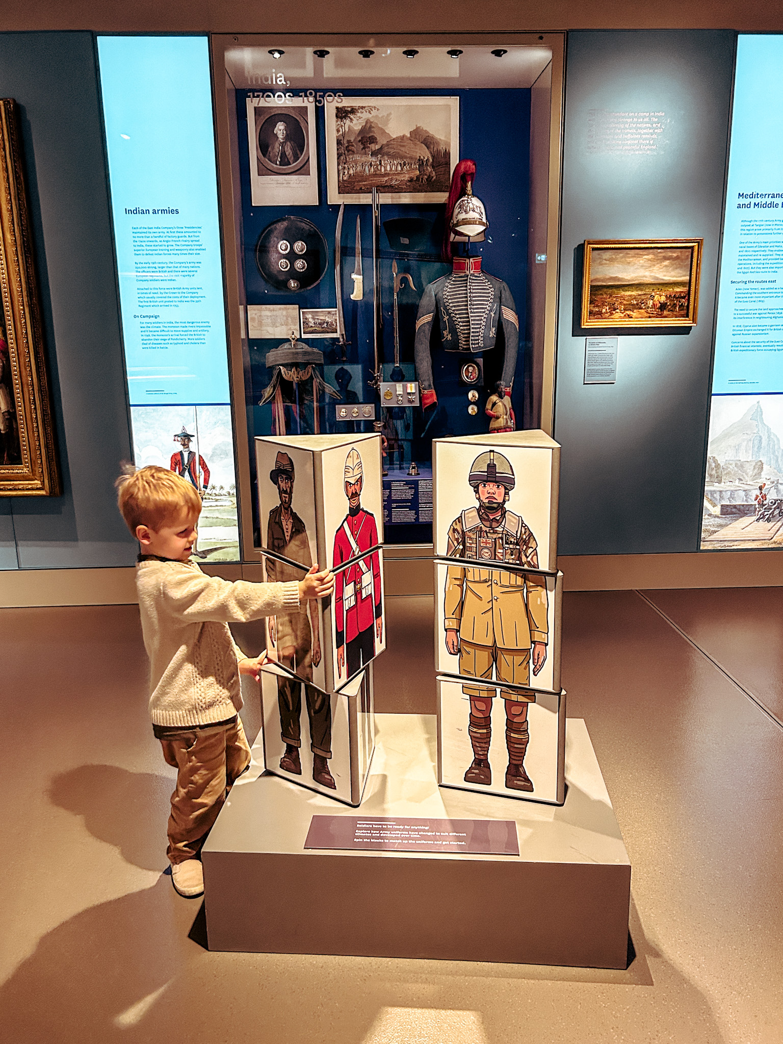 REVIEW OF THE NATIONAL ARMY MUSEUM LONDON WITH LITTLE KIDS - Alex ...
